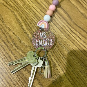 Groovy Sparkly Lanyard Personalized Lanyard for Badge 80's Lanyard ...