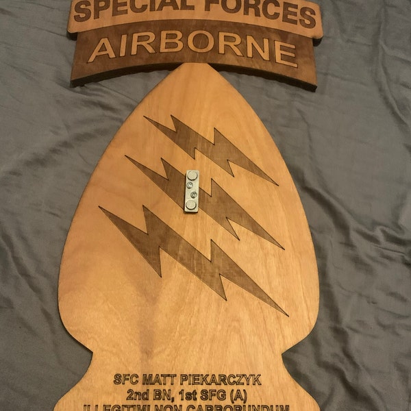 NEW UNIQUE NCO Backbone of the Army Plaque - Etsy