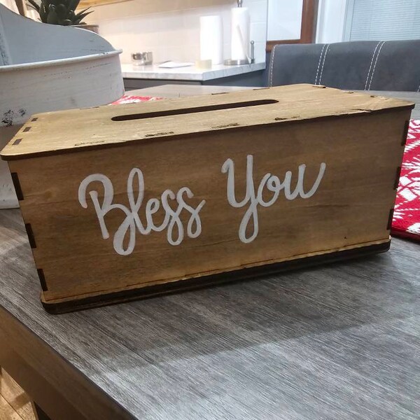 Laser Cut Business Card Holder With Pen & Pencil Stand 3mm-4mm - Etsy