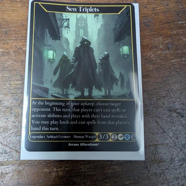 The Infamous Cruelclaw - Full Art Custom Card - Etsy
