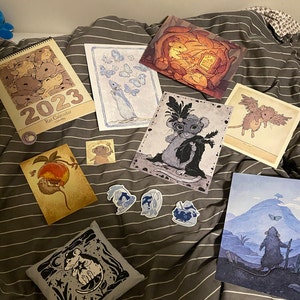 Rowdy Rats Whimsical Art Print - Etsy