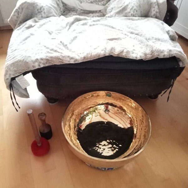 Lord Kaal Vairab With Tree of Life Adorned Fancy Gong- Beautifully ...