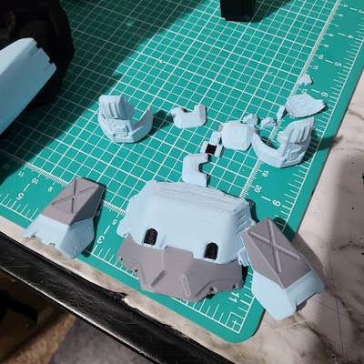 IMC Battle Rifle Pilot Helmet and Armor Set 3d Print Files - Etsy