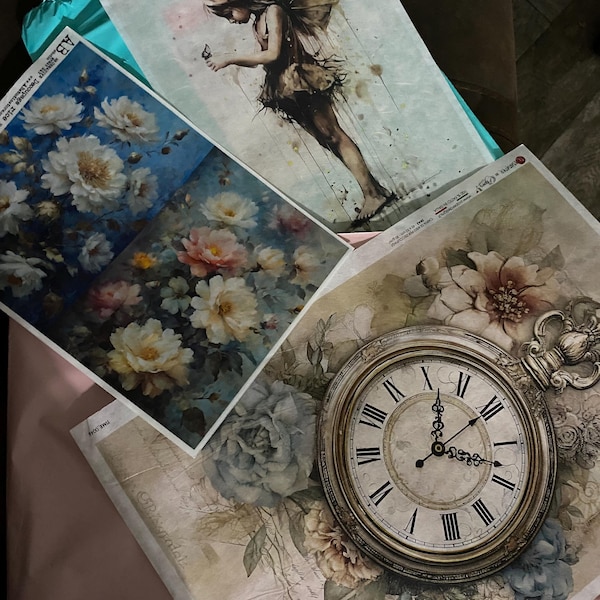 A4 Decoupage Papers for Crafting THE FOUR CHURCHES Decoupage Queen ...