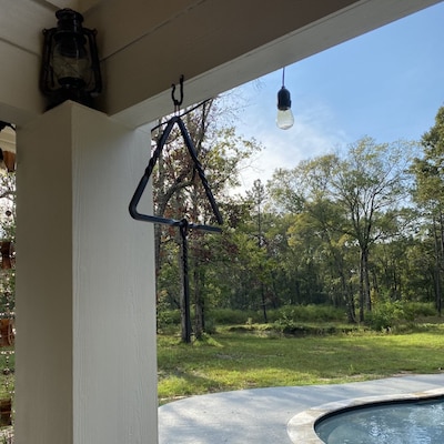 Dinner Triangle With Personalized Clanger / Ringer - Etsy