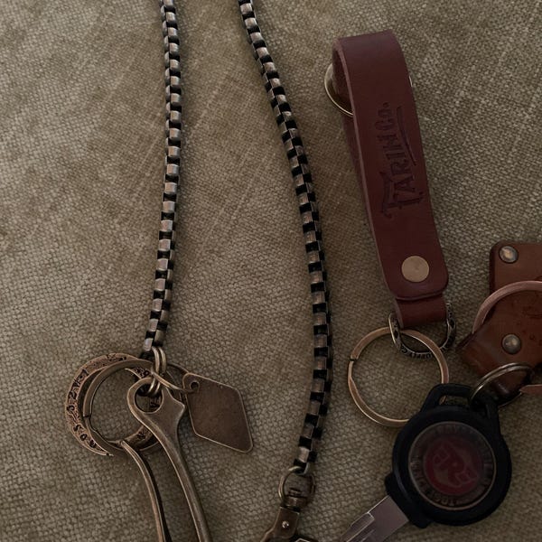 FISHERMAN KEYCHAIN, Fish Hook, ,biker,motero,men Accessories,metal ...