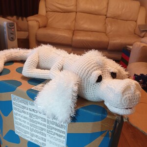 Amigurumi Crochet Pattern for Falkor Inspired Luck Dragon. - Etsy