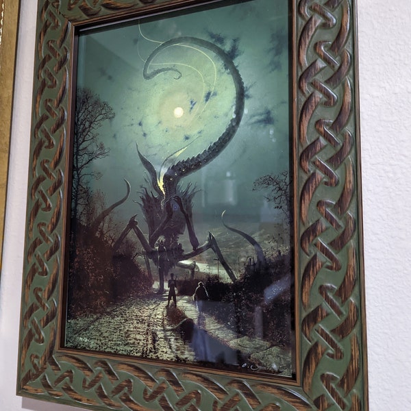 Art Print Nyarlathotep - Cthulhu Avatars, Lovecraft Inspired, Printed ...