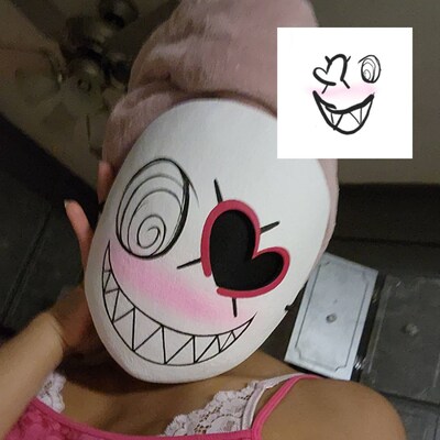 Custom Design Blank Face Plate Round Resin Mask Masks Made to Order - Etsy