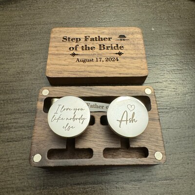 Personalised Engraved Groom Cufflinks, Lets Do This Cufflinks, Bride to ...