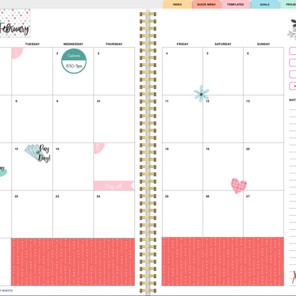 September Digital Planner Sticker, Fall Precropped Goodnotes Stickers ...