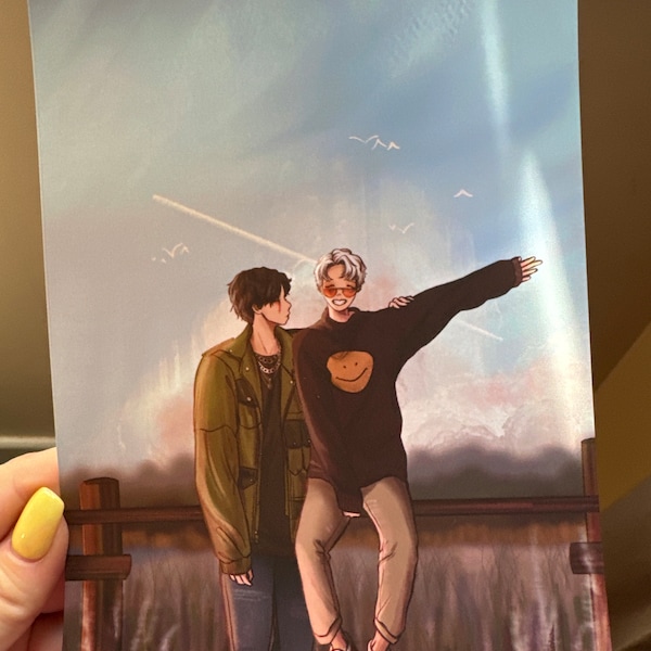 BTS Sope/yoonseok Jungkook 'morning Routine' A5 Art Print K-pop JK ...