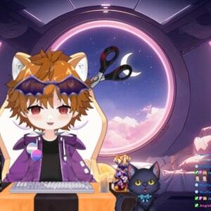 Pngtuber - RED FOX Vtuber Model for OBS Stream (or Used as Stream ...