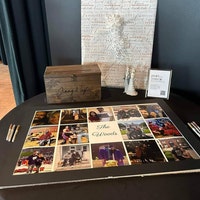 Rustic Wooden Card Box Graduation Card Box Wedding Card Box - Etsy