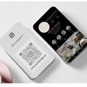 Instagram Business Card Bundle IG Business Card Template Influencer ...
