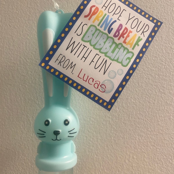 Cute Chappy Birthday Gift Tag - Happy Birthday! - Great for Handing Out ...