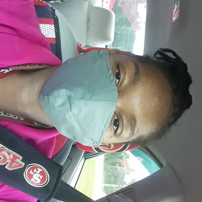 LARGE Size One Day Shipping Face Mask Adult Size Face Mask Cotton ...