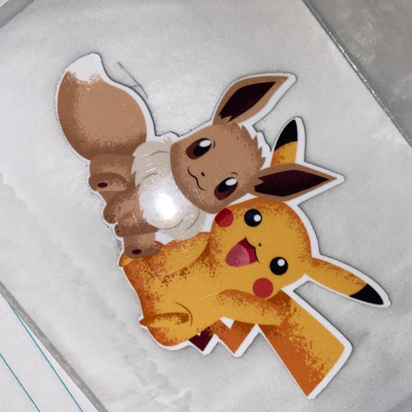 Electric Mouse Evolution Vinyl Sticker - Etsy