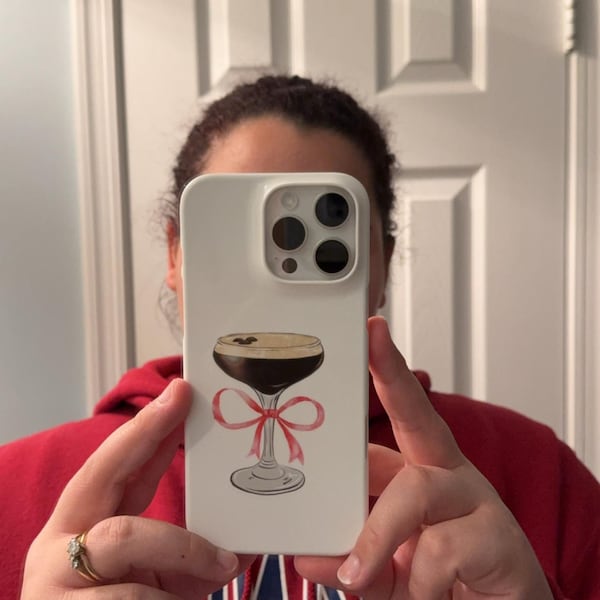 Espresso Martini Cocktail Phone Cases for Fashion Lovers, Cute Drink ...