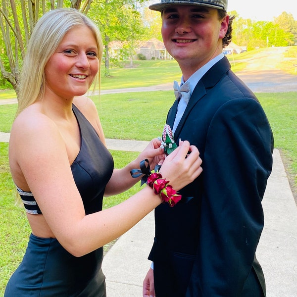 Softball Sport Buds Roses - Etsy