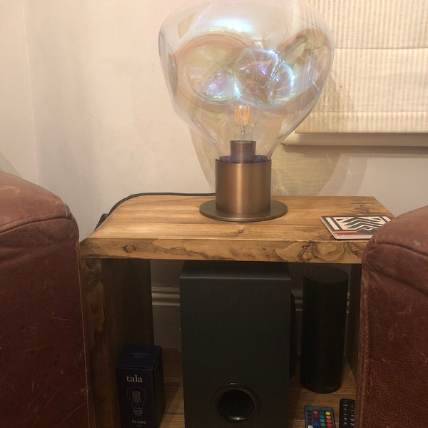 Scaffold Board End Table - Etsy
