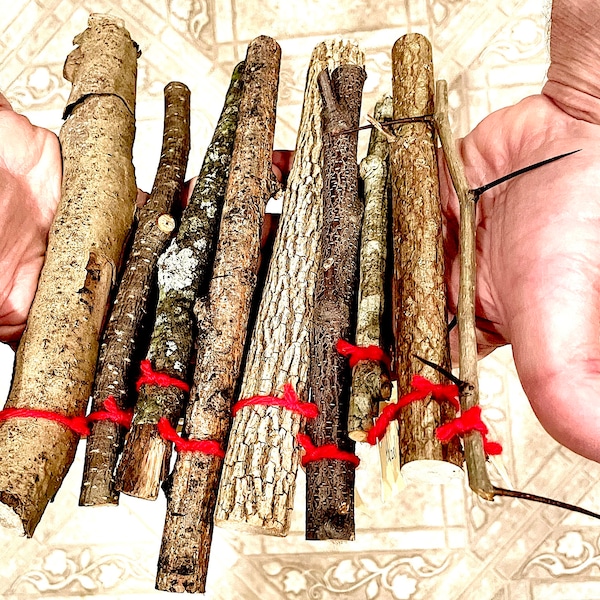 Real Birch Broom Natural Small Broom Decorative Broom Witch's Broom ...