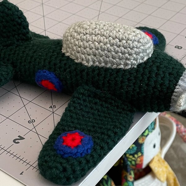 WW2 Spitfire Crochet Pattern PDF Only - Etsy