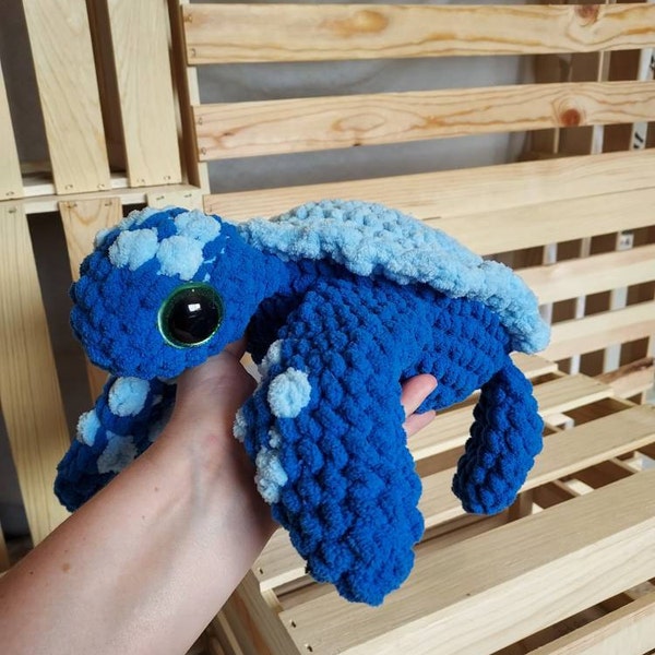 CROCHET PATTERN: Thea the No Sew Sea Turtle - Etsy