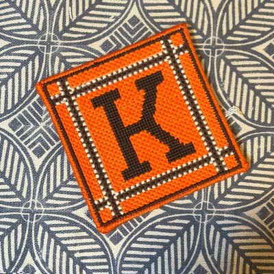 From the Library of Personalized Hand Painted Needlepoint Canvas - Etsy