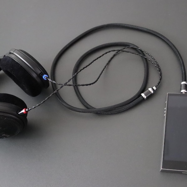 Cable for Iems Monitor 2pin 0.78mm Silver Plated Copper 7N OCC Litz ...