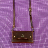 Leather Origami Bag PDF Pattern, Leather Origami Shoulder Bag, Leather ...