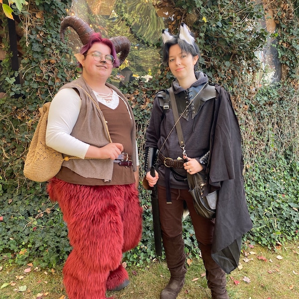 12 Inch Digitigrade Faun Leg Pad Digital Template Pattern - Etsy