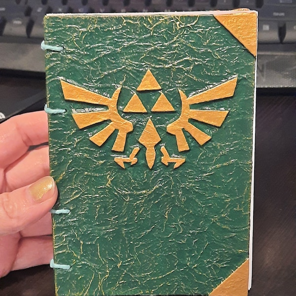 Legend of Zelda Inspired Triforce Notebooks - Etsy