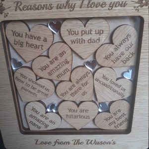 10 Reasons Why I Love You Personalised First Fathers Day - Etsy