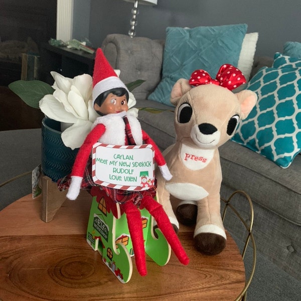 EDITABLE Elf Stationery, Printable Elf Letters, Notes From the Elf, Elf ...