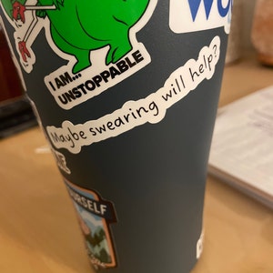 Coffee Addict Sticker Coffee Lover Sticker Skull Sticker Skeleton Face ...