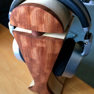 Selected Oak Wood Headphone Stand - Etsy