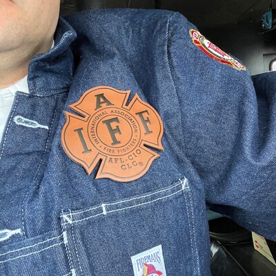 The Genuine Leather IAFF International Association of Firefighters 4 ...