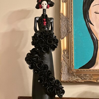 Catrina Miranda in Red & Gold - Etsy