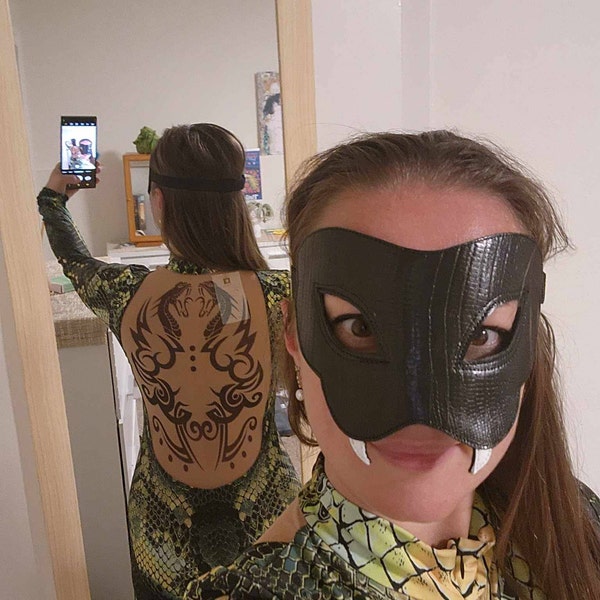 GREEN SNAKE Halloween Costume for Women, Halloween Costume for Women ...