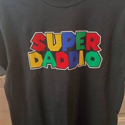 Super Daddio Svg Png Eps, Super Daddio Png, Mario Dad Svg, Mario Dad ...