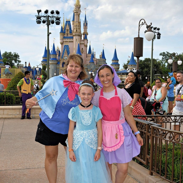 Cinderella Mice Costume Apron, Suzy, Perla, Mary Mice Costume Aprons ...