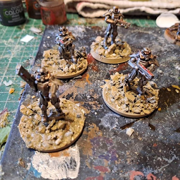 Cave Monster Reptile Warriors 28mm Scale 3D Printed Resin Miniatures ...