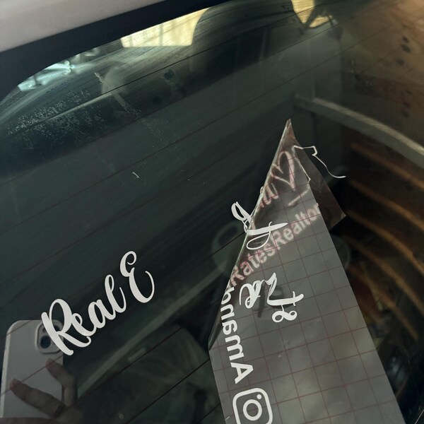 Real Estate Agent Decal Personalized | Window Decal | Marketing Sticker ...