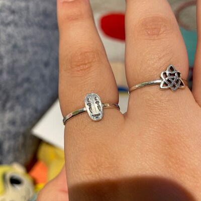 Chibi Mothman Ring Cryptid Jewelry Cute Moth Ring - Etsy