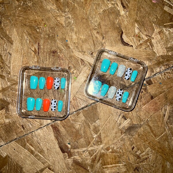 Friday the 13th Inspired Press on Nails | Luxury Nails | Halloween ...