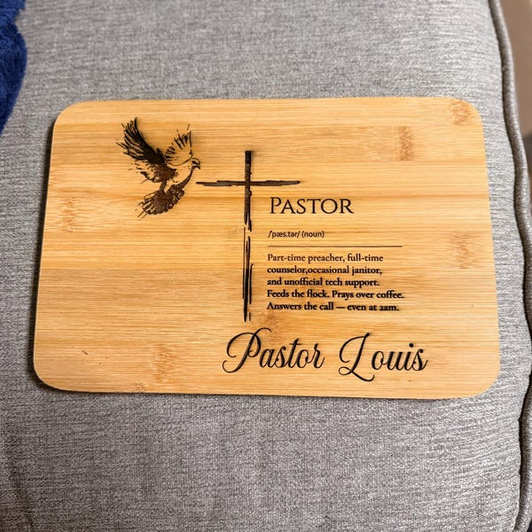 Pastor SVG PNG, Charcuterie, Cutting Board Laser Engrave, Pastor ...