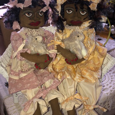 Pattern Primitive Cat Doll Pattern, PDF - Etsy