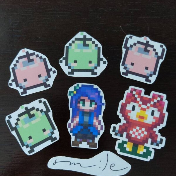 Stardew Valley Junimo With Stardrop Sticker, Stardrop Sticker, Junimo ...