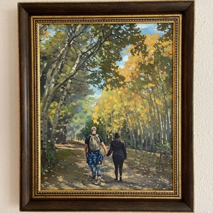 Custom Oil Painting Portrait on Canvas Custom Wedding - Etsy